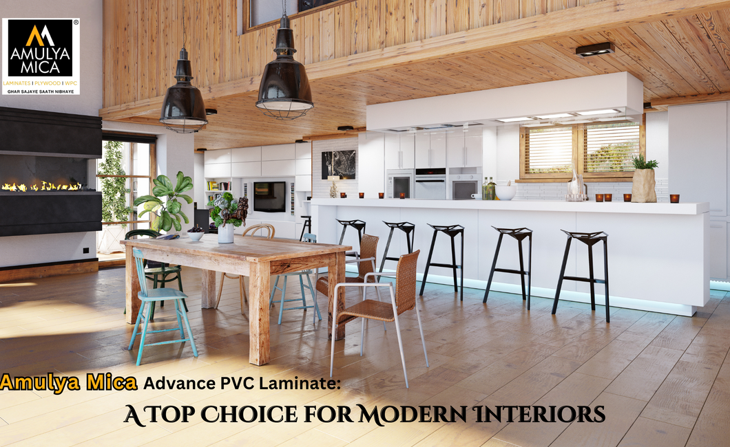 Amulya Mica Advance PVC Laminate: A Top Choice for Modern Interiors