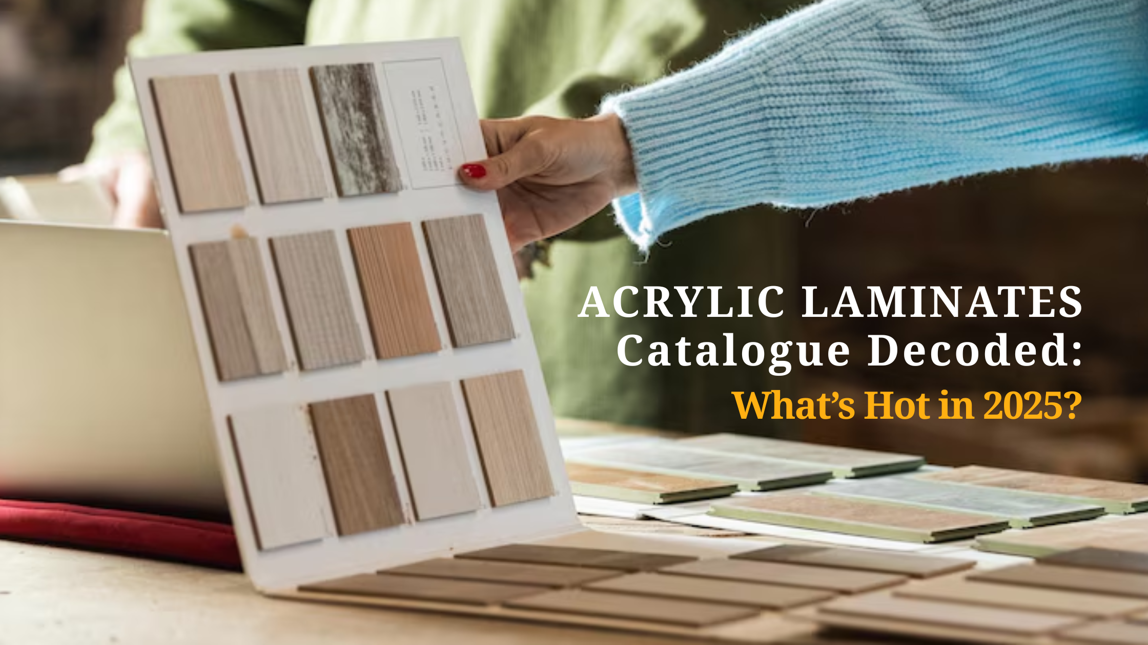 Acrylic Laminates Catalogue Decoded: What's Hot In 2025? – Amulya Mica
