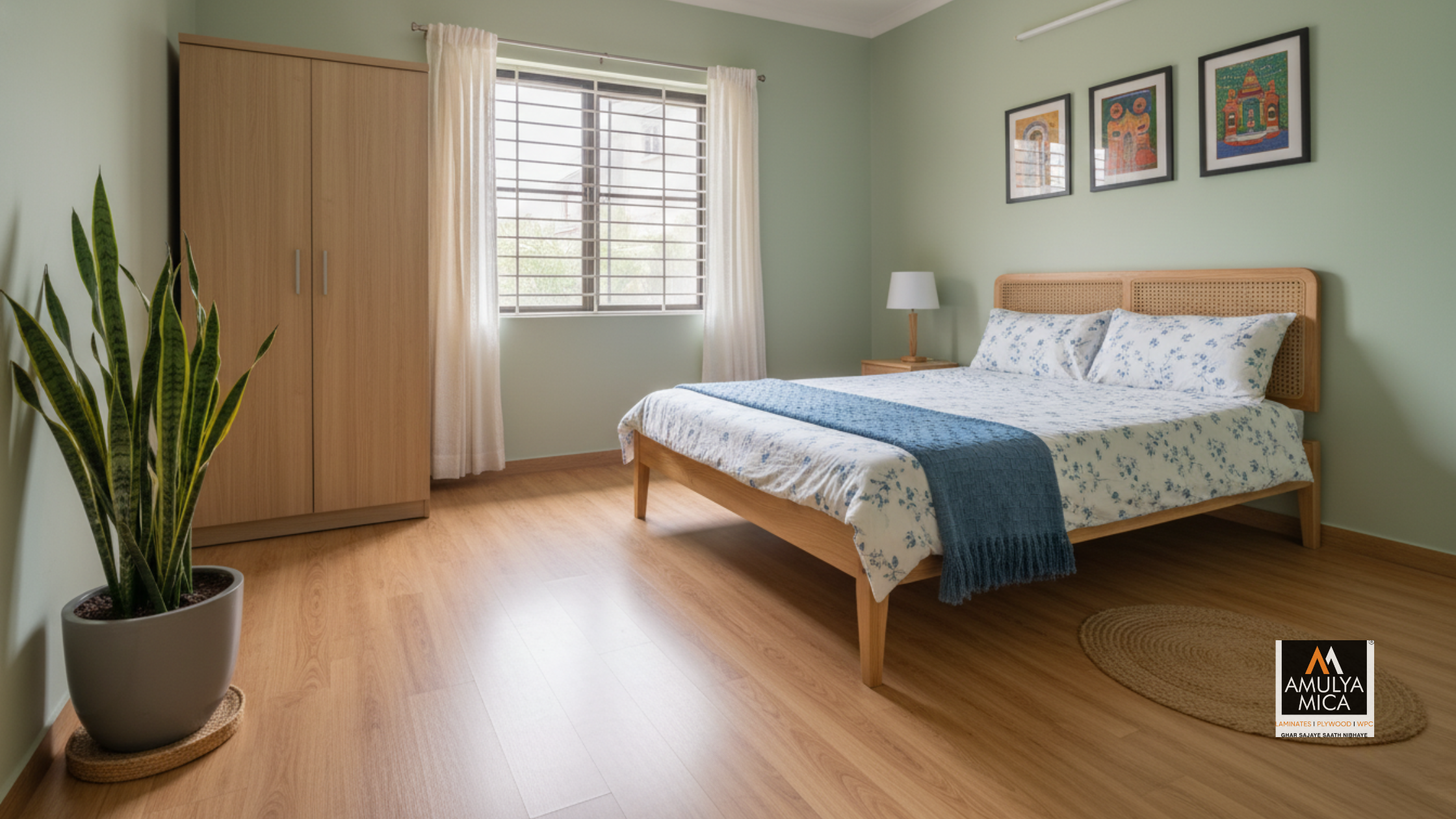 Best Wood Laminate for Small Indian Bedrooms – Amulya Mica