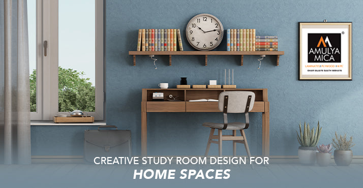 Creative Study Room Design for Home Spaces – Amulya Mica – Amulya Mica