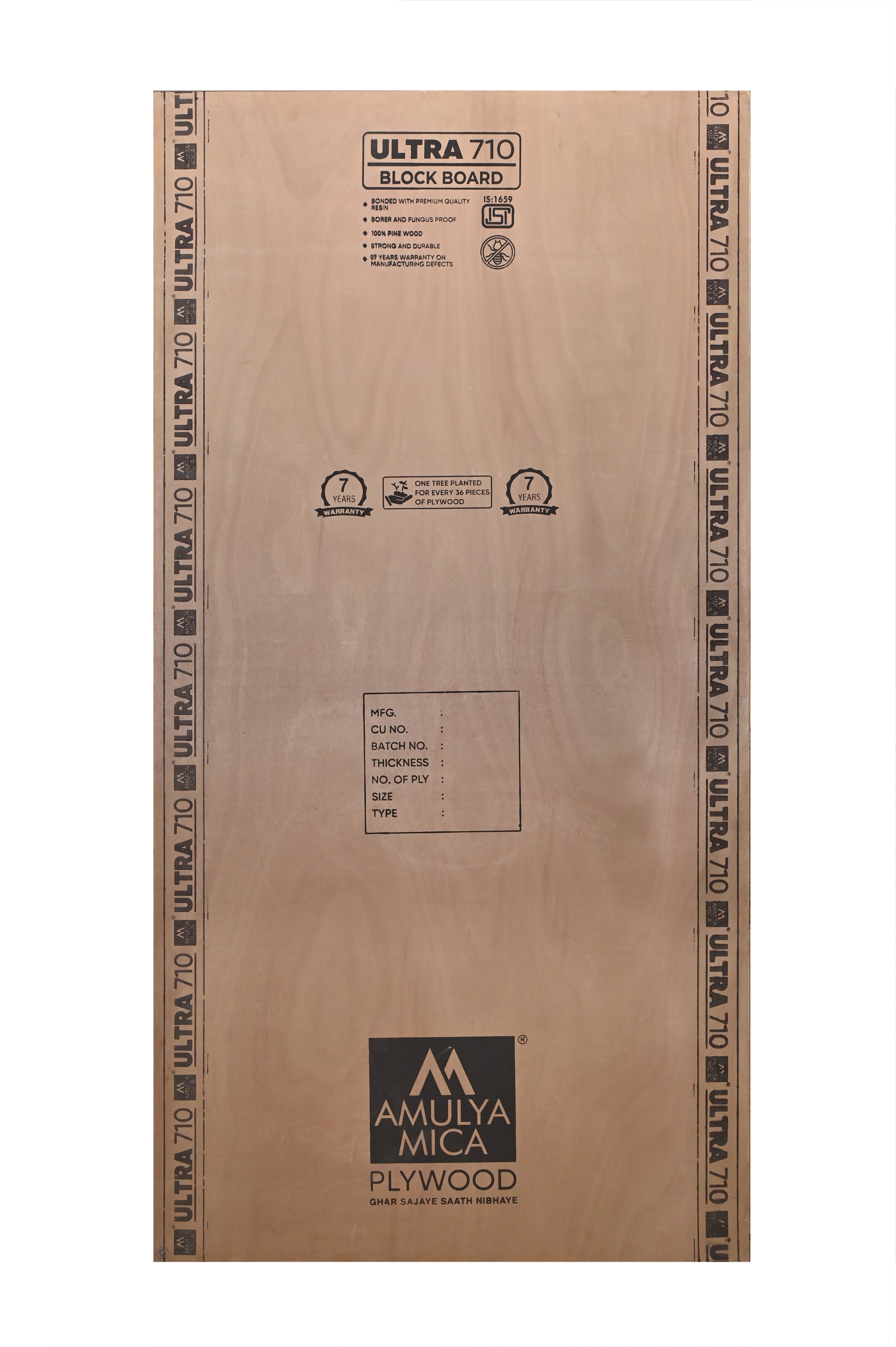 ULTRA 710 BLOCK BOARD – Amulya Mica