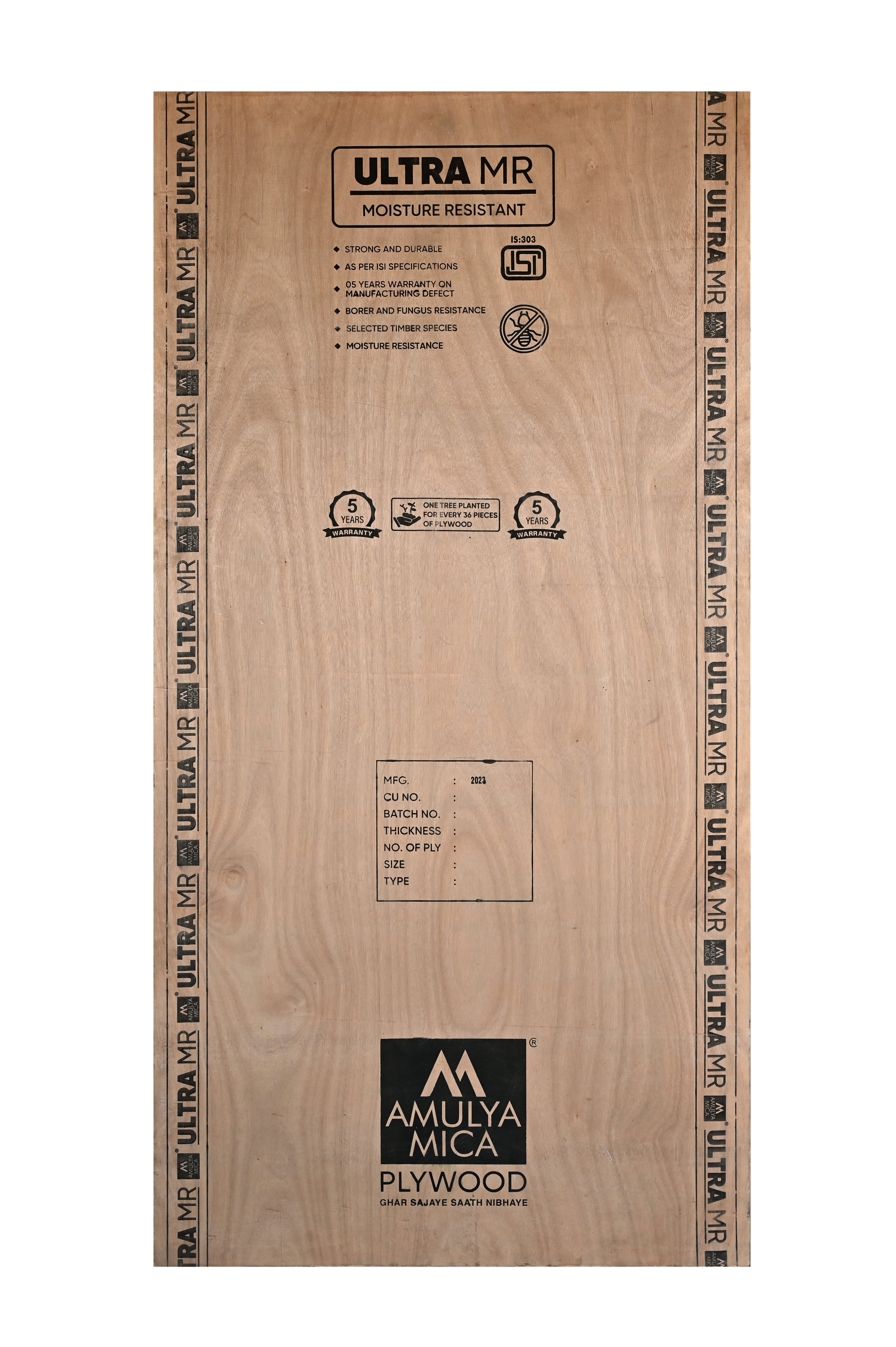 Ultra MR Plywood Sheets – Okoume Face, 5‑Yr Warranty – Amulya Mica